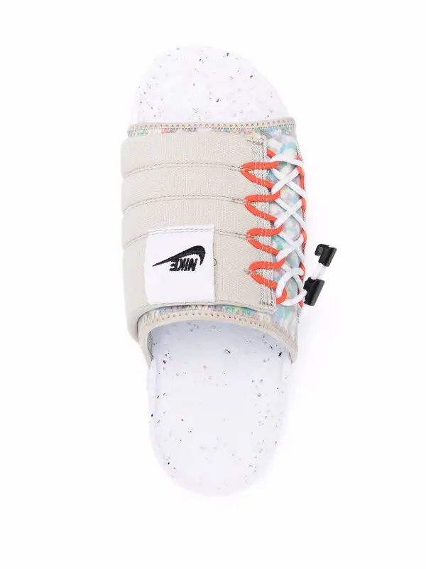 Nike Asuna Crater Logo-patch Slides