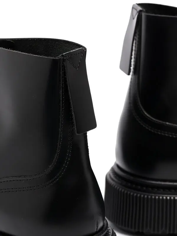 ADIEU PARIS Typ 165 Leather Boots - Black