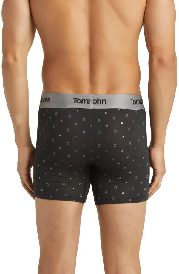 Tommy John Second Skin 4-inch Boxer Briefs - Gold Foil Invisible T
