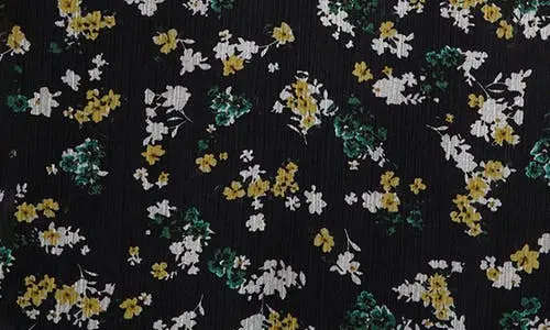 Chaus Floral Balloon Sleeve Blouse - Rich Black