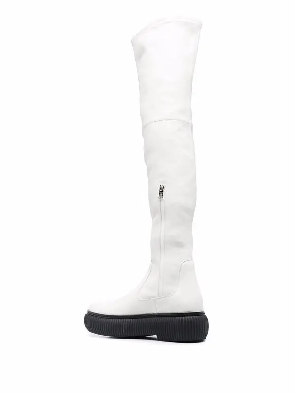 LANVIN Thigh-high Leather Boots