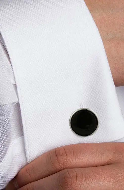 David Donahue Onyx Cuff Links