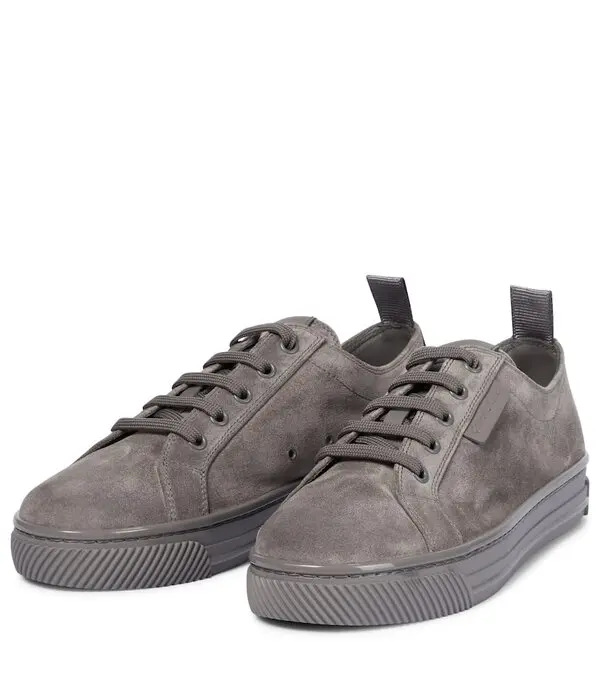 GIANVITO ROSSI 360 Suede Sneakers