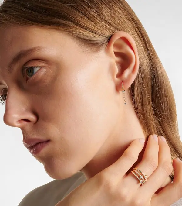 PERSEE Persée Danaé 18kt Single Earring With Diamonds
