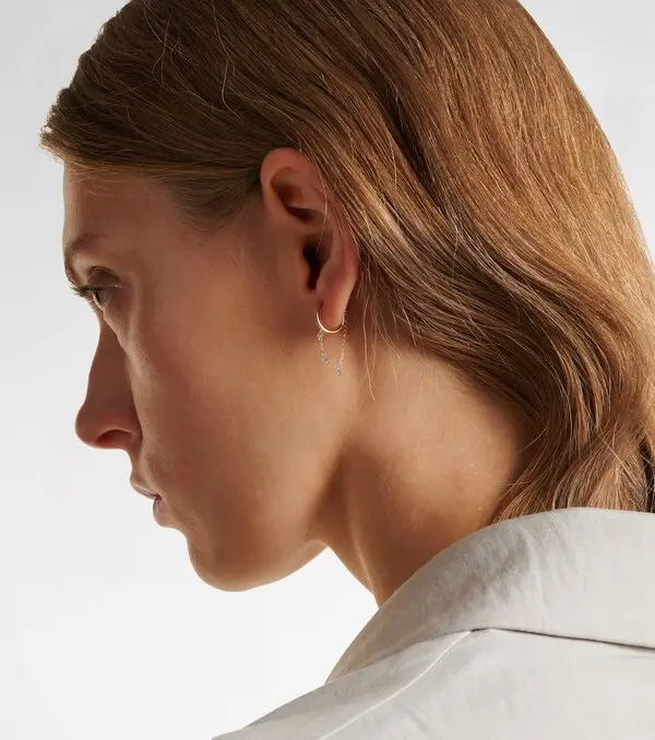 PERSEE Persée Danaé 18kt Single Earring With Diamonds