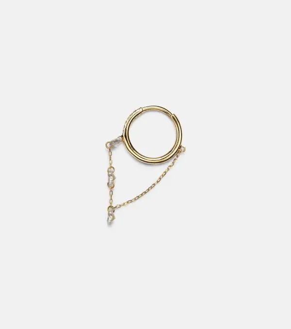 PERSEE Persée Danaé 18kt Single Earring With Diamonds