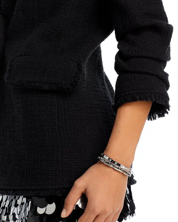 Cinq À Sept Khloe Boucle Blazer - Black
