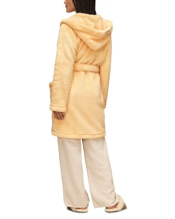 UGG Aarti Hooded Fleece Robe - Chick