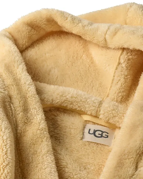 UGG Aarti Hooded Fleece Robe - Chick
