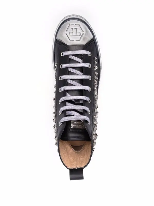 Philipp Plein Studs Megastar High-top Sneakers