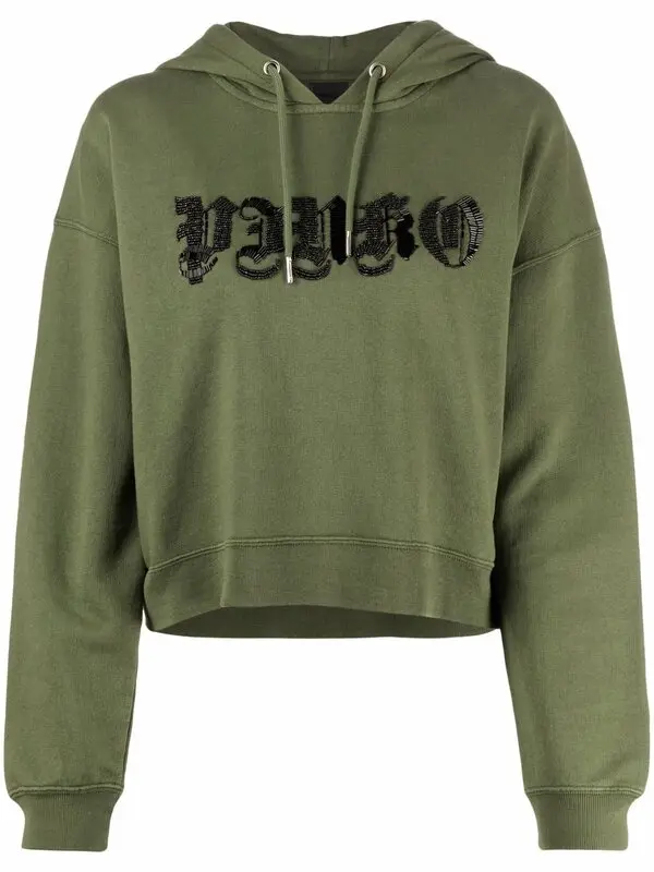Pinko Logo-detail Hoodie