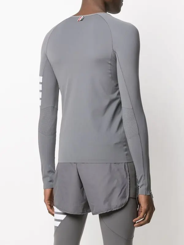 Thom Browne 4-bar Stripe Compression Top
