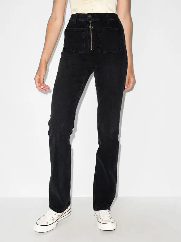 REFORMATION Peyton High-waisted Bootcut Jeans