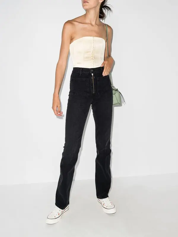 REFORMATION Peyton High-waisted Bootcut Jeans