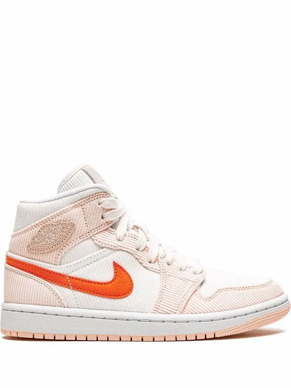 JORDAN Air 1 Mid Se Corduroy Sneakers - Neutrals