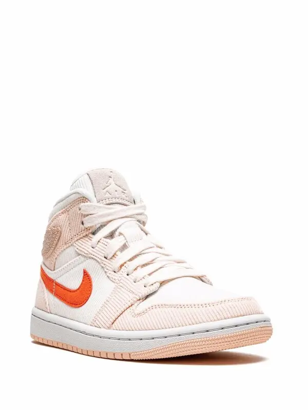 JORDAN Air 1 Mid Se Corduroy Sneakers - Neutrals