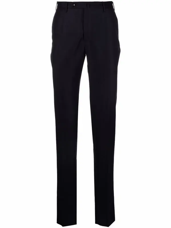 Incotex Straight-leg Tailored Trousers - Blue