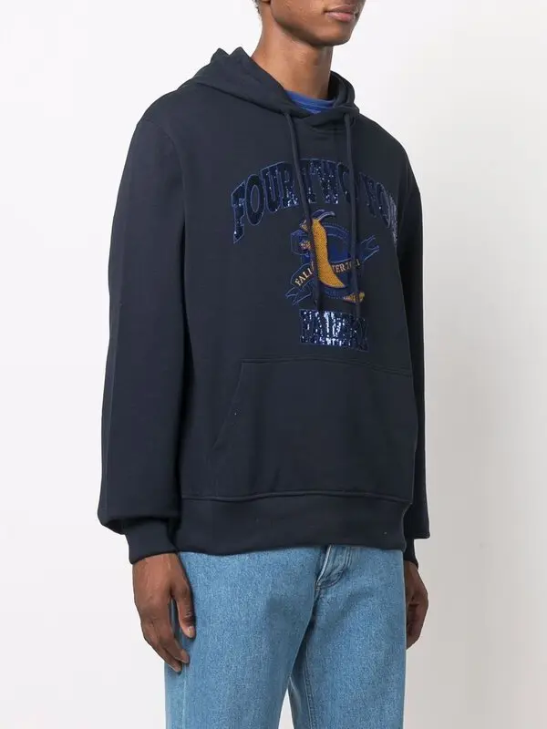 424 Appliqué Detail Hoodie