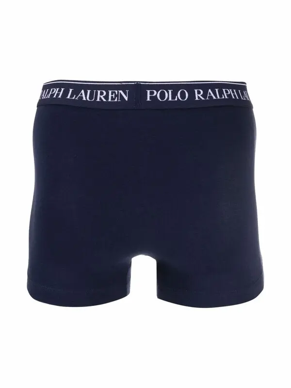 Polo Ralph Lauren Logo Waistband Boxer Briefs - Blue