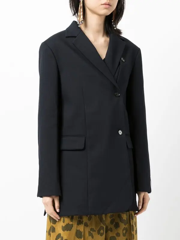 Rokh Off-centre Buttoned Blazer