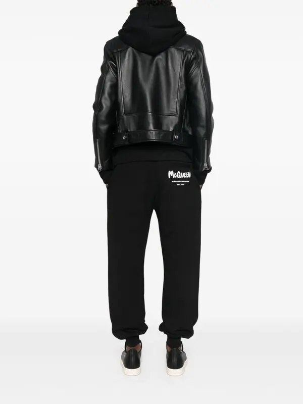 Alexander McQueen Logo-print Track Pants - Black
