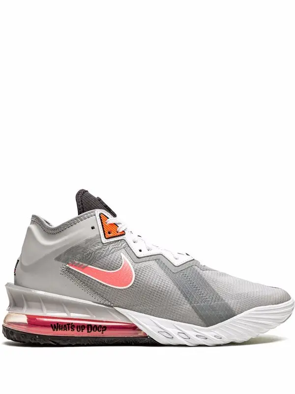 Nike X Space Jam Lebron 18 Low Bugs Vs Marvin Sneakers - Grey