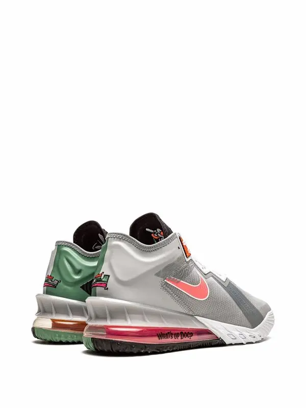 Nike X Space Jam Lebron 18 Low Bugs Vs Marvin Sneakers - Grey