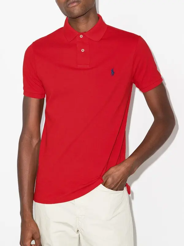 Polo Ralph Lauren Polo Pony Short-sleeve Polo Shirt - Red