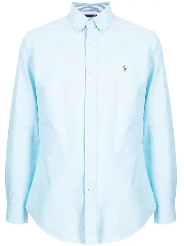 Polo Ralph Lauren Logo-embroidered Shirt - Blue