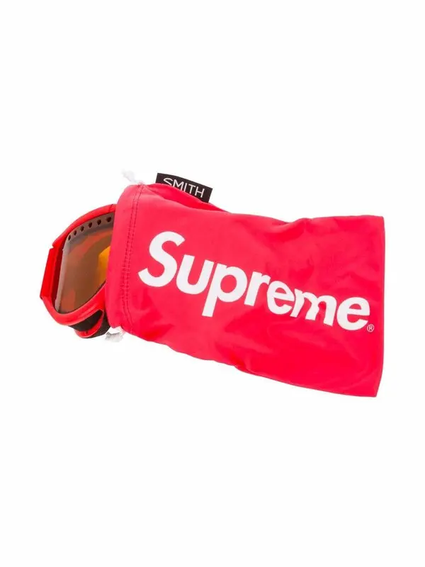 Supreme X Smith Cariboo Otg Ski Goggles - Red | Editorialist