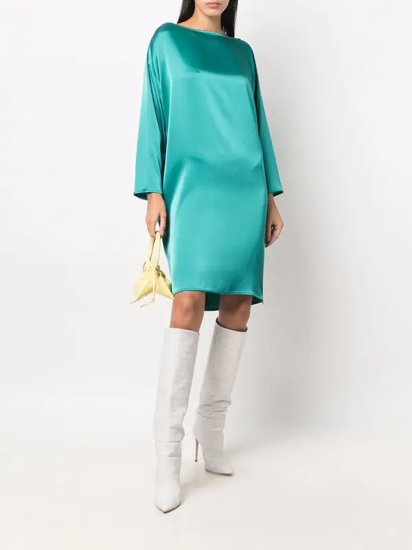 GIANLUCA CAPANNOLO Long-sleeve Shift Mini Dress