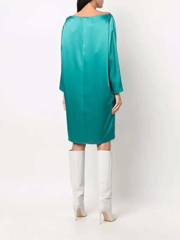 GIANLUCA CAPANNOLO Long-sleeve Shift Mini Dress