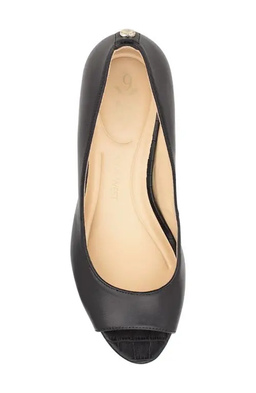 Nine West Peep Toe Wedge