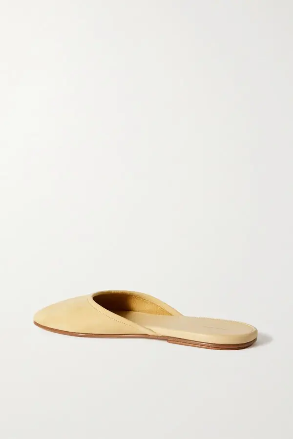 THE ROW Sleeper Leather Slippers