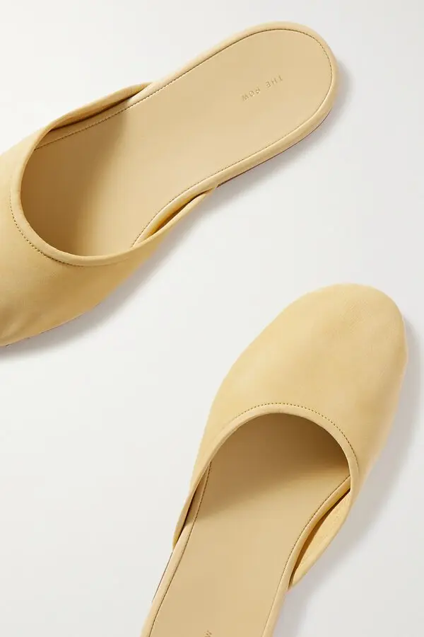 THE ROW Sleeper Leather Slippers