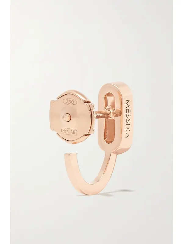 Messika Move Classique 18-karat Diamond Hoop Earrings