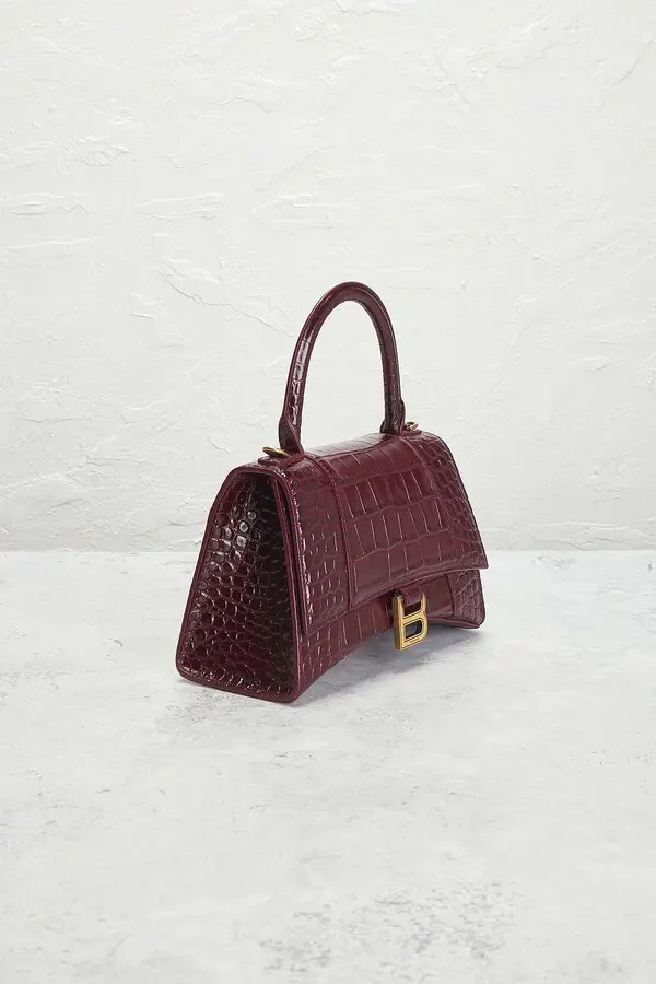 Balenciaga Small Hourglass Top Handle Bag