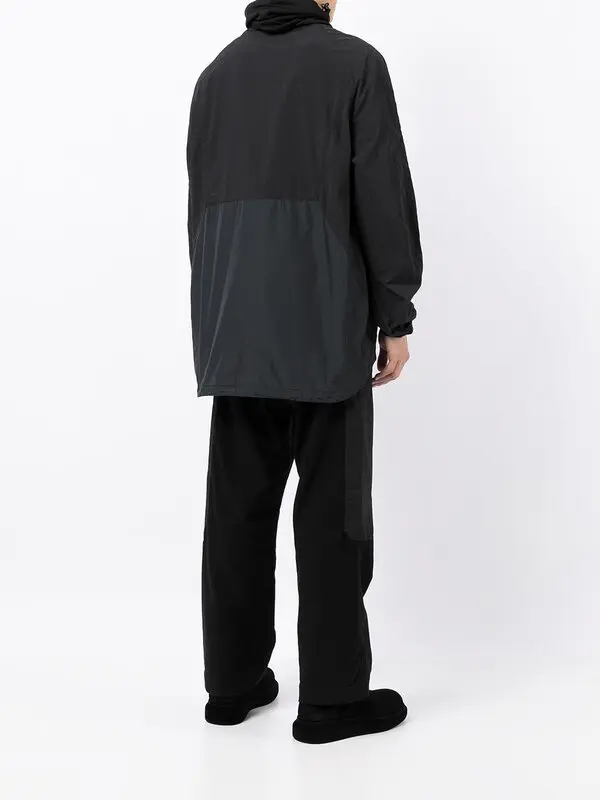 MAHARISHI Pullover Funnel-neck Jacket - Black