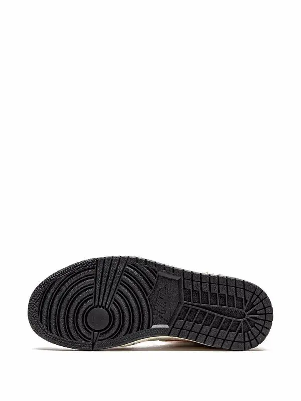 JORDAN Air 1 Mid Se Brushstroke Sneakers - Brown