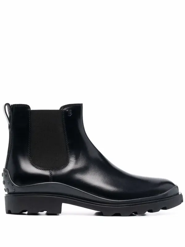 TOD'S Leather Ankle Boots