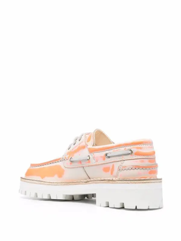 Camper Eki Tie-dye Derby Shoes