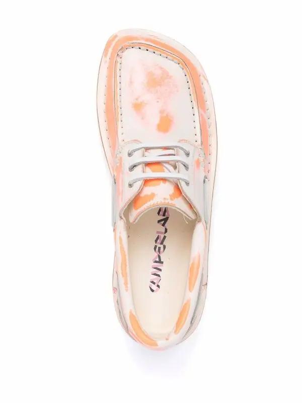 Camper Eki Tie-dye Derby Shoes