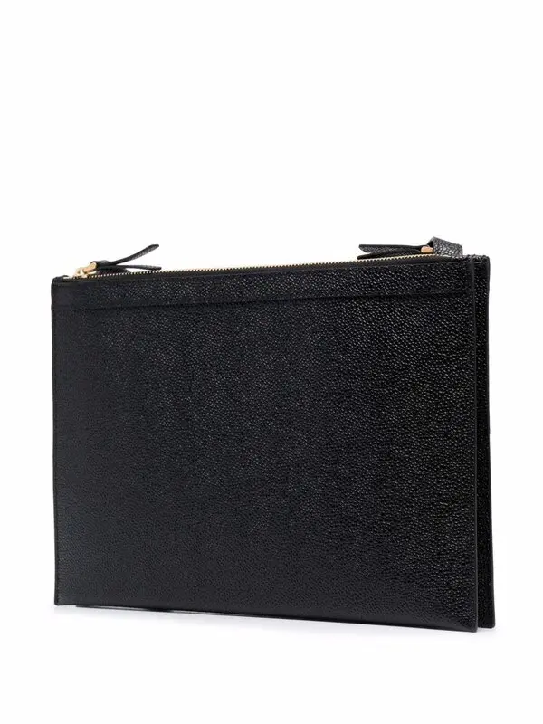 Thom Browne Logo-print Crossbody Bag - Black