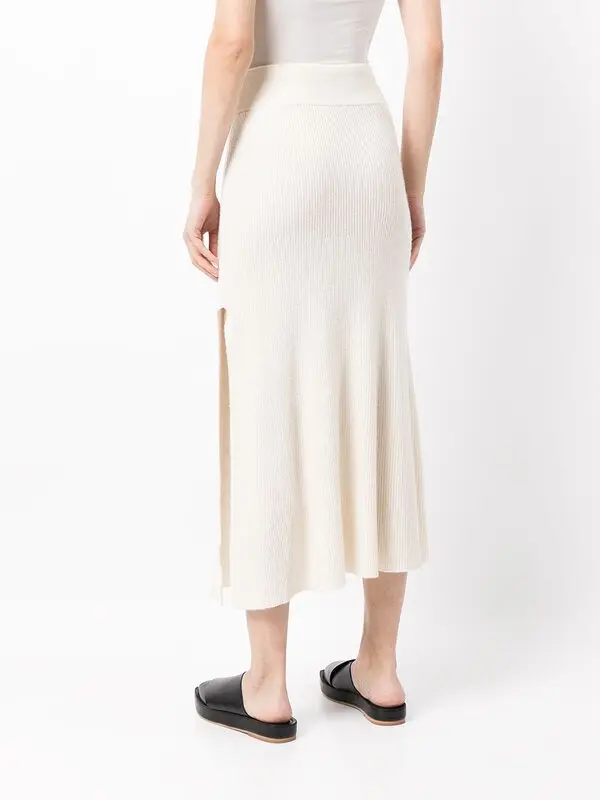 Cashmere In Love River A-line Skirt - White