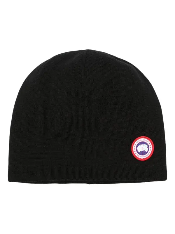 Canada Goose Logo-patch Detail Beanie