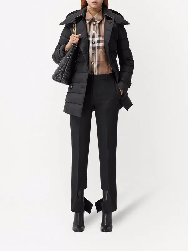 Burberry Detachable-hood Padded Coat