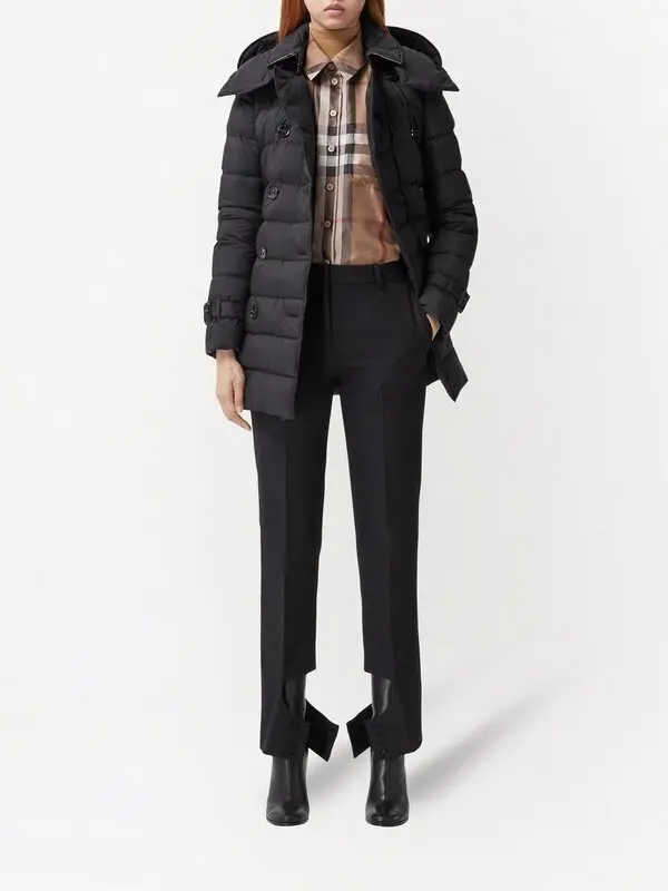 Burberry Detachable-hood Padded Coat