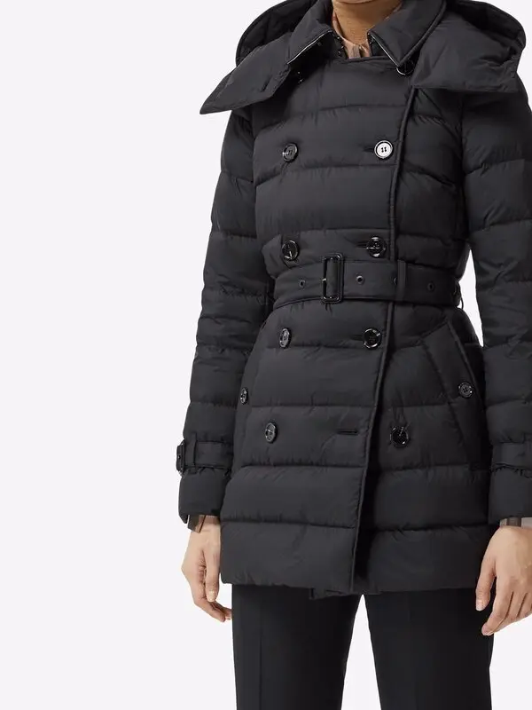Burberry Detachable-hood Padded Coat