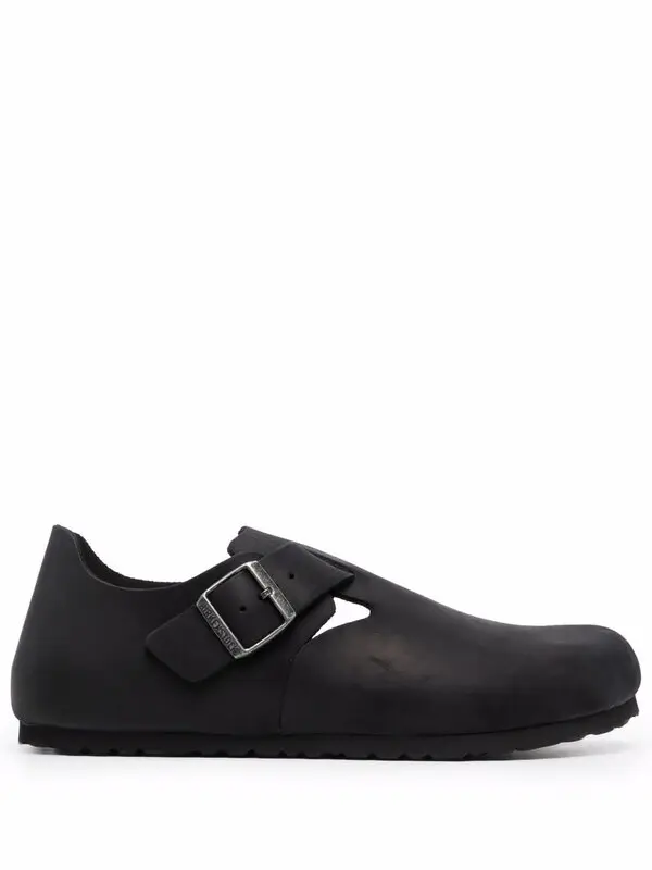 BIRKENSTOCK Buckle-fastening Monk Shoes - Black