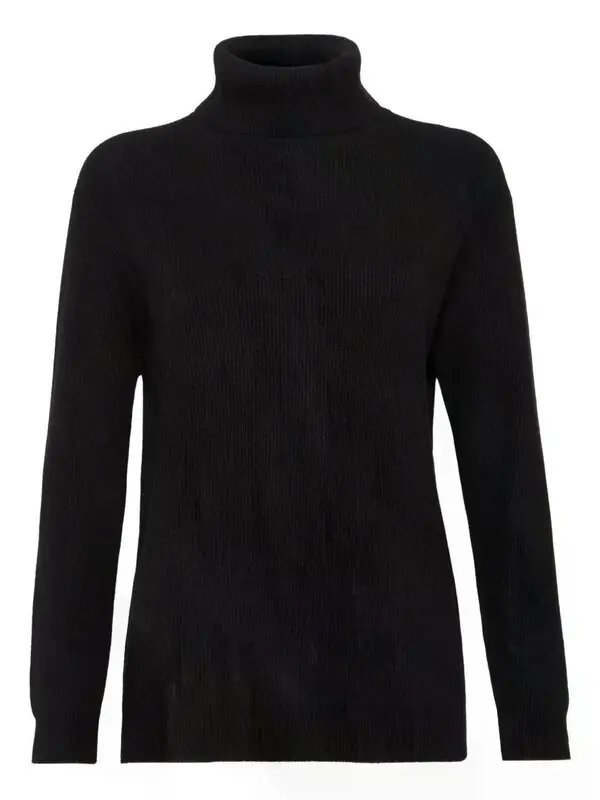 Brunello Cucinelli Cashmere Turtleneck Jumper - Black